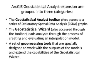 Geostatistics for spatia data analysis and interpretaion.pptx