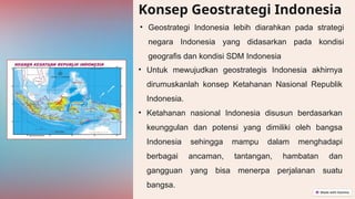 Geostrategi, ketahanan nasional Indonesia.pptx