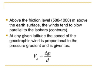 Geostrophic winds | PPT