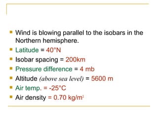 Geostrophic winds | PPT