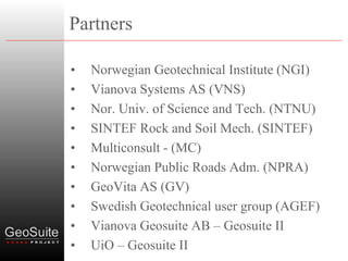 Geosuite i og_ii_sw | PPT
