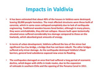 Geo summative 1960 valdivia earthquake | PPTX