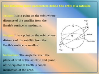Geo synchronous and Sun synchronous Satellites | PPTX
