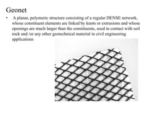 Geosynthetics | PPTX | Landscaping | Home & Garden