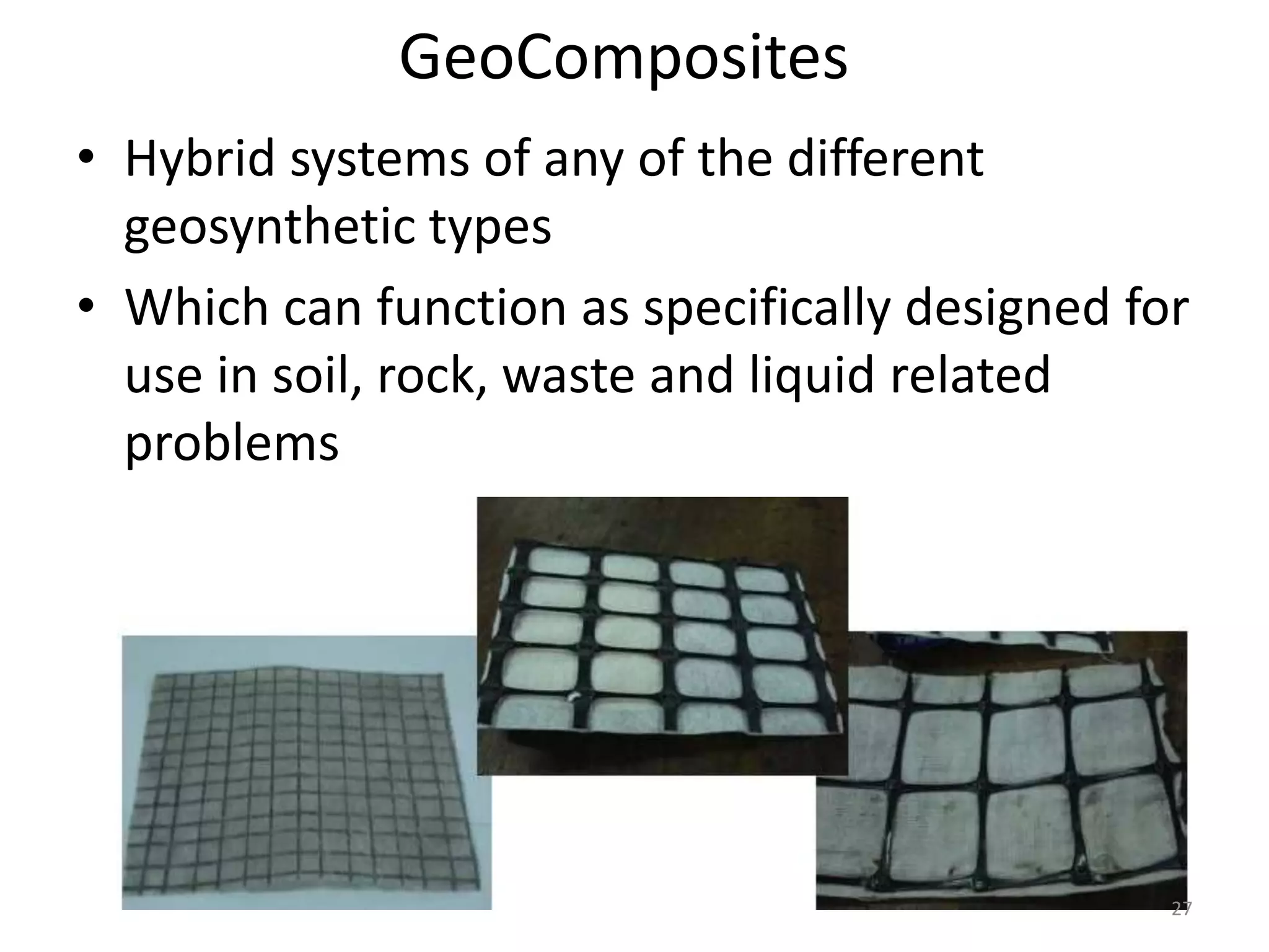Geosynthetics | PPTX