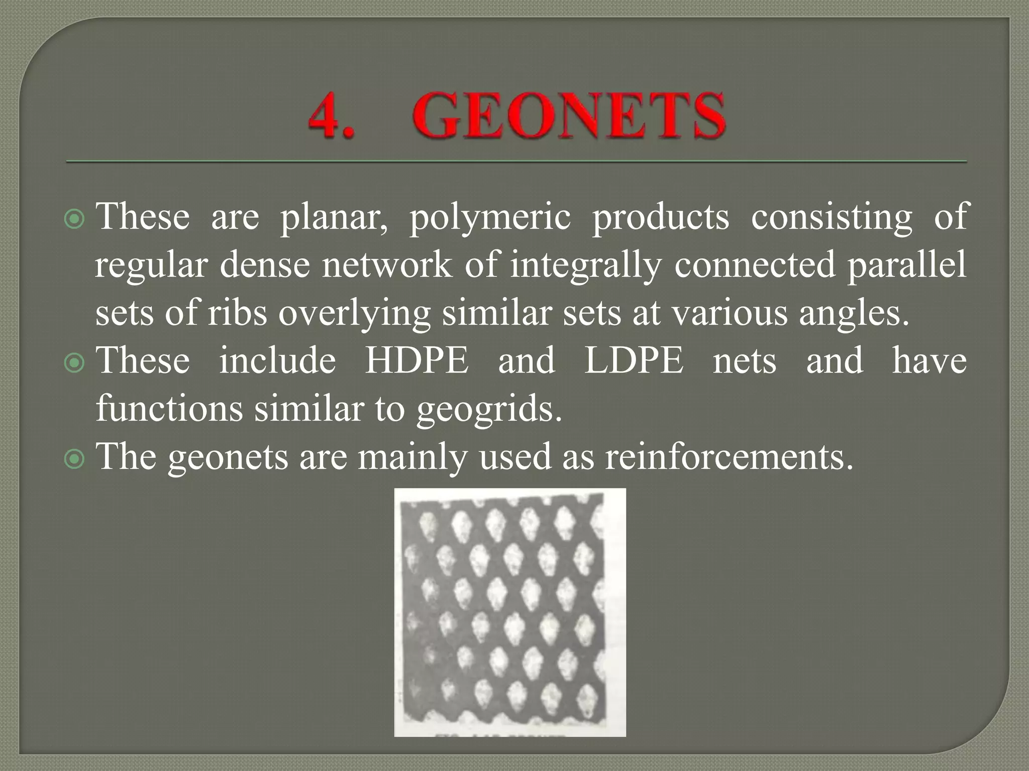 GEOSYNTHETICS for FOUNDATION ENGINEERING | PPTX