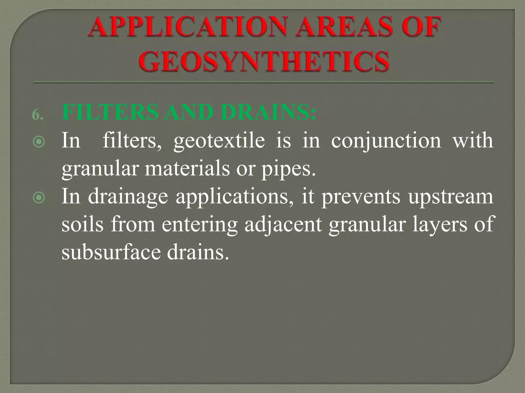 GEOSYNTHETICS for FOUNDATION ENGINEERING | PPTX