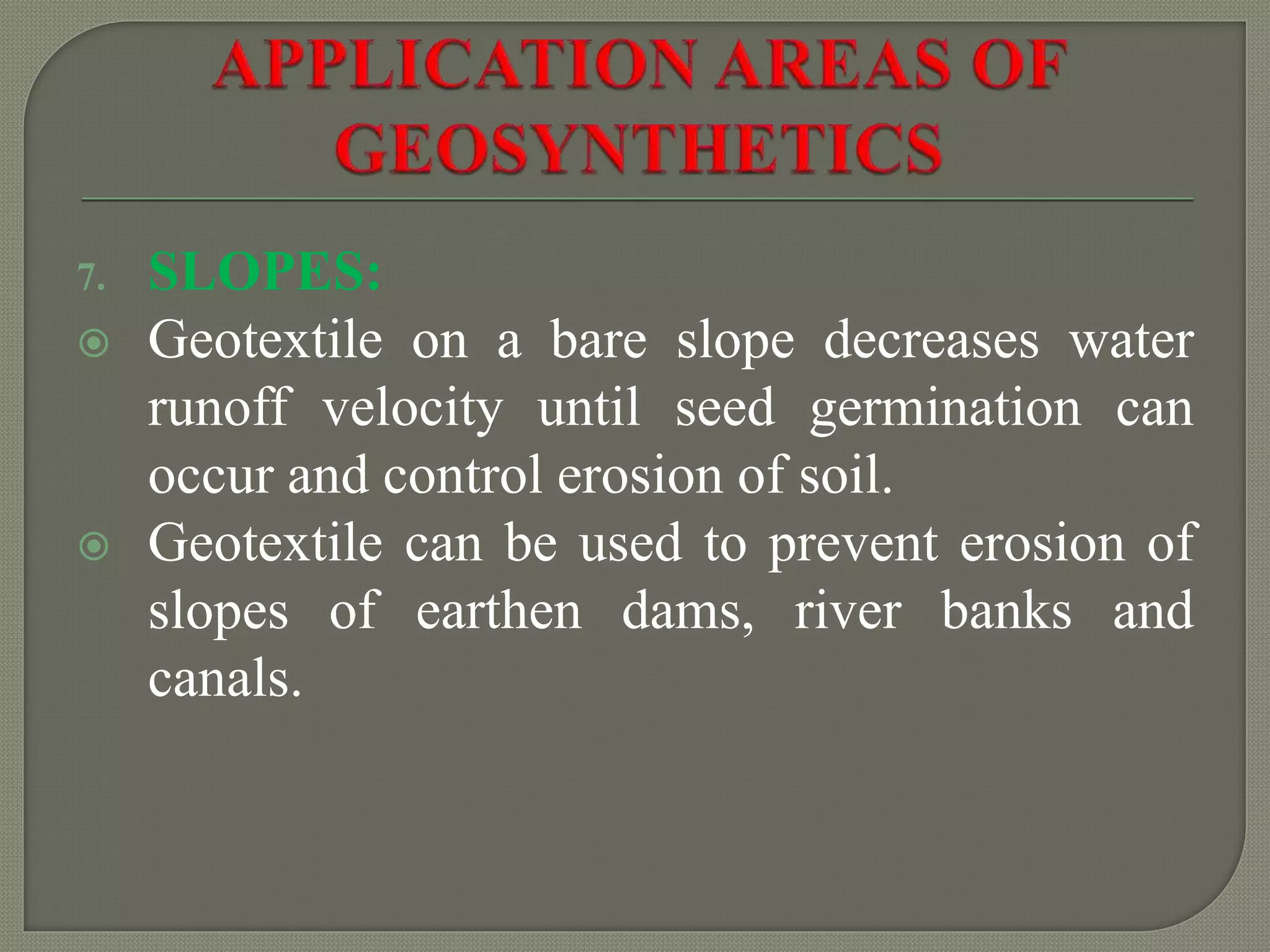 GEOSYNTHETICS for FOUNDATION ENGINEERING | PPTX