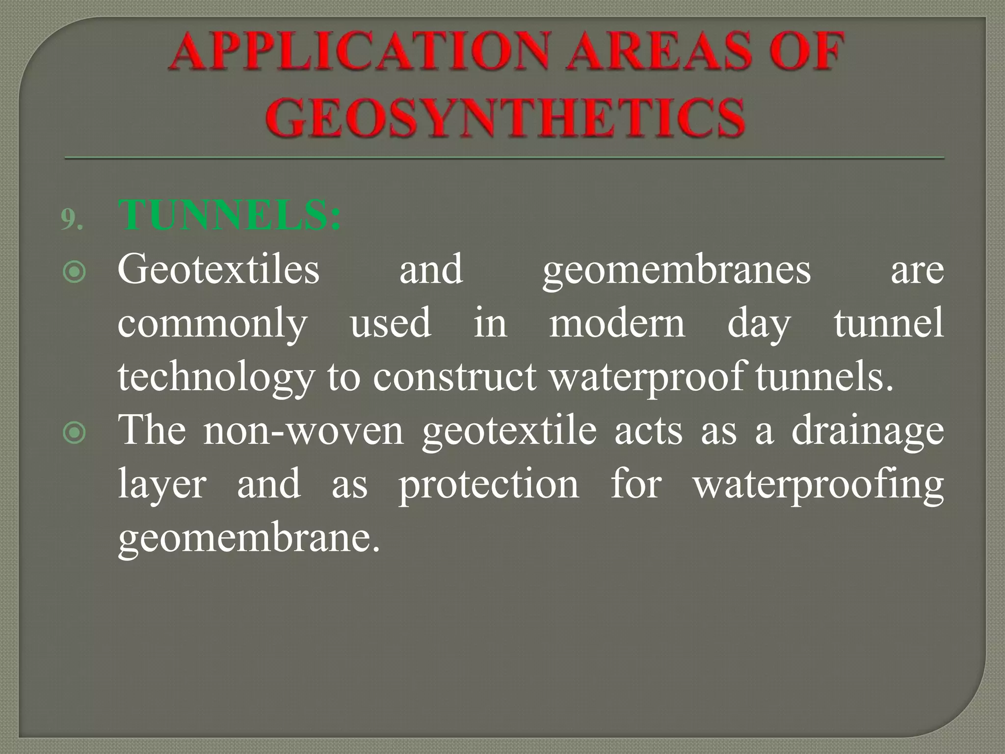 GEOSYNTHETICS for FOUNDATION ENGINEERING | PPTX