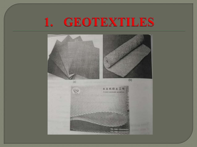 GEOSYNTHETICS for FOUNDATION ENGINEERING | PPT