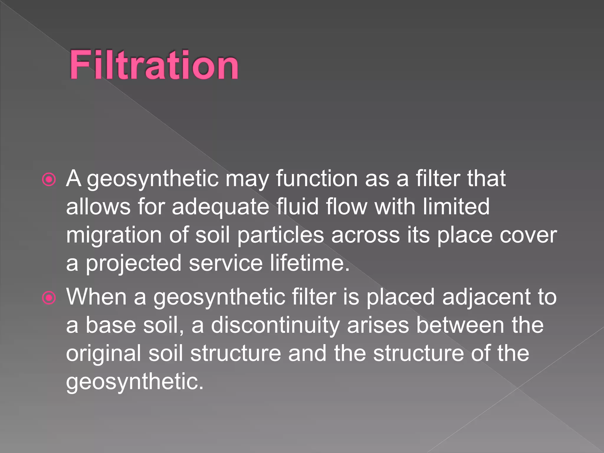 Geosynthetics | PPTX