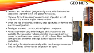 Geosynthetics and fibre textile | PPT