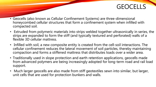 Geosynthetics and fibre textile | PPT