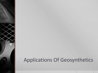 Geosynthetics Applications in Civil Engineering by Sirmoi_Geosynthetics ...