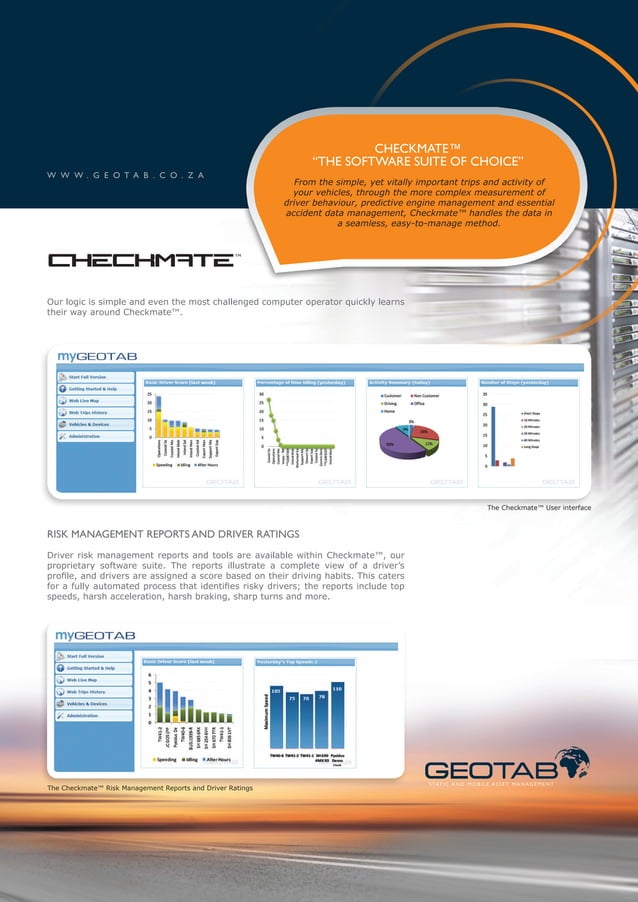 Geotab Overview | PDF | Auto Navigation Systems | Auto Technology