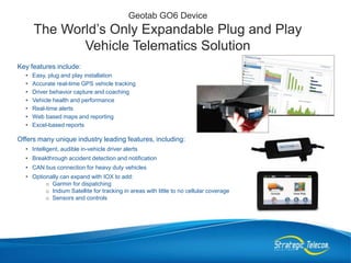 Geotab Detailed Presentation | PPTX
