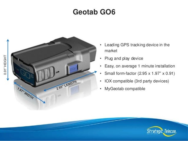 Geotab Detailed Presentation