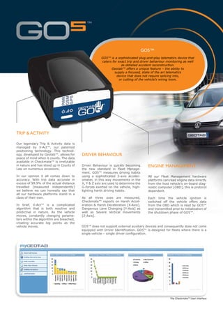 Geotab Go5 Fleet Management | PDF