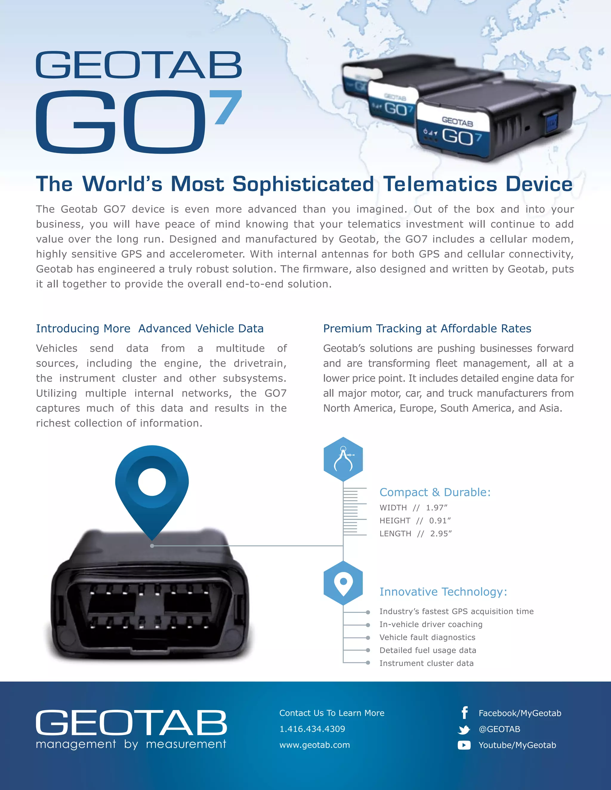 Geotab go7 brochure | PDF