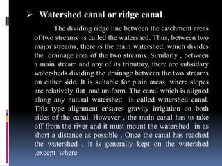 Geotech alignment of canal | PPT