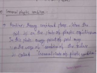 Earth pressure (Geotech 2nd unit complete) | PPTX