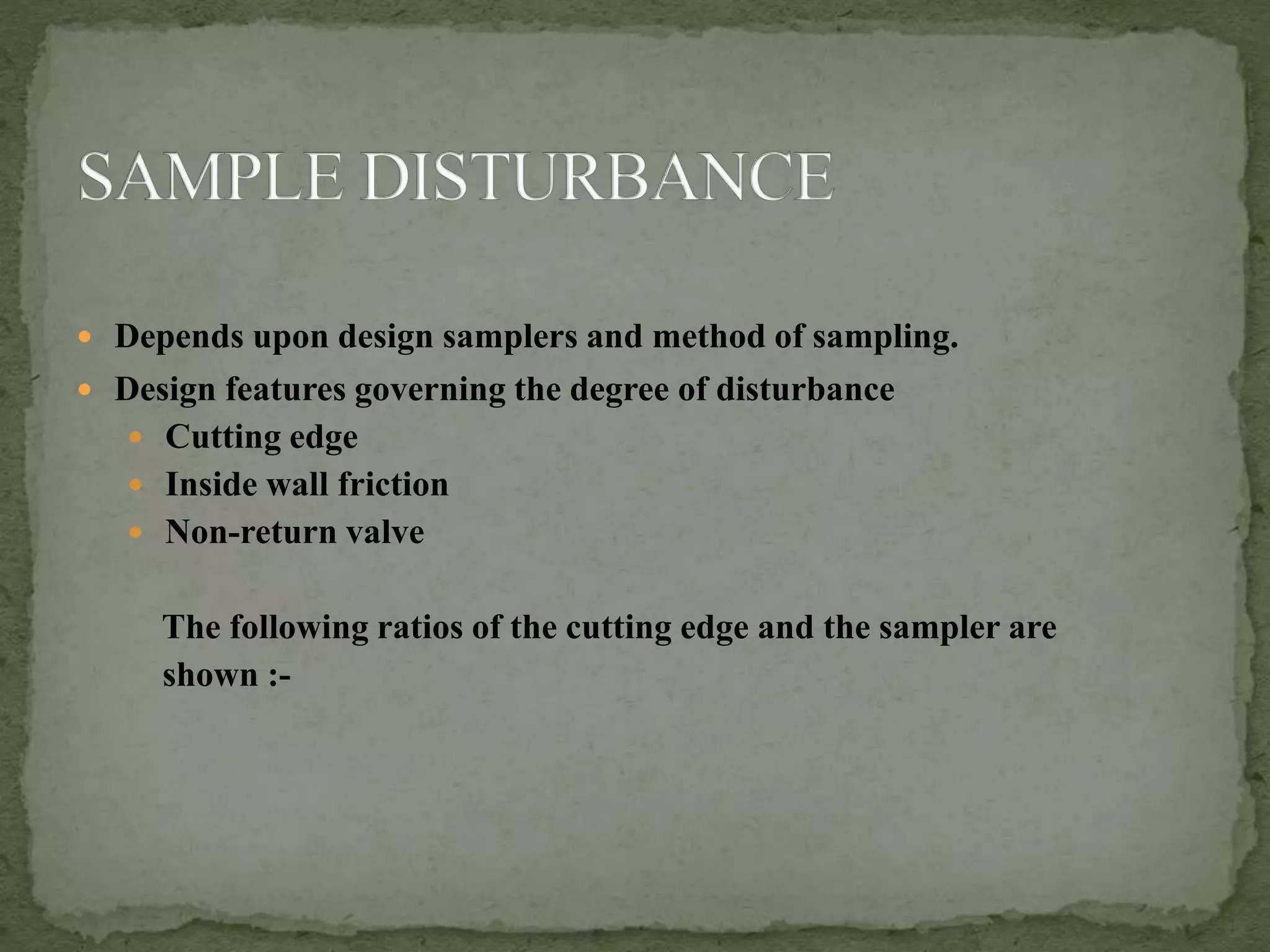 Types of samplers used in soil sampling | PPTX