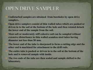 Types of samplers used in soil sampling | PPTX
