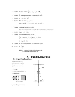 Geotechformulas | PDF