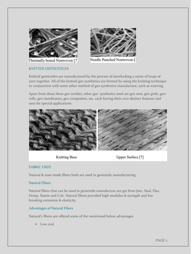 Geo tech ,home tech build tech textiles | PDF