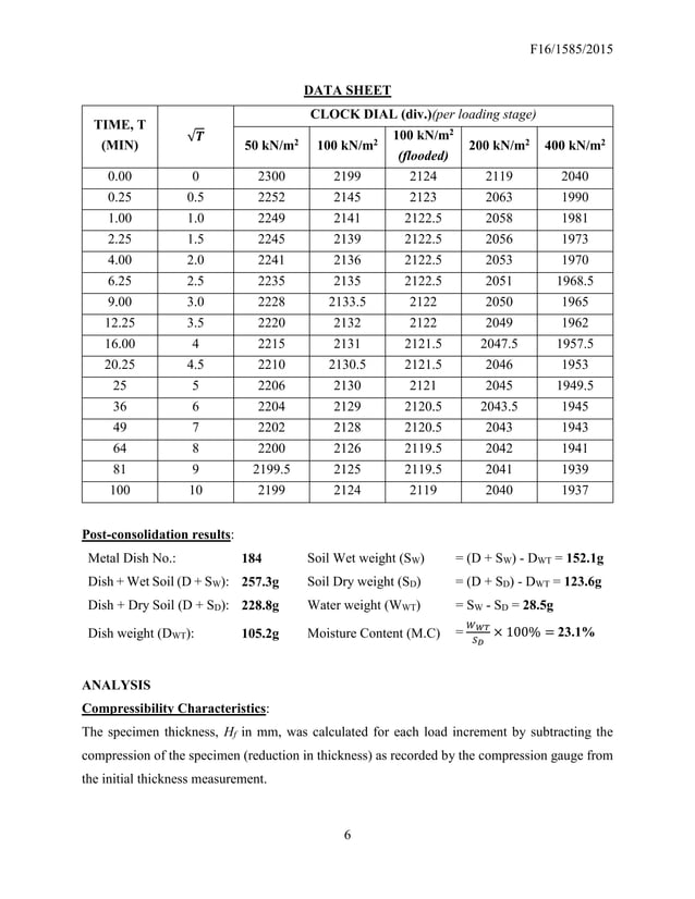 Geotech lab report.pdf | Gardening | Home & Garden