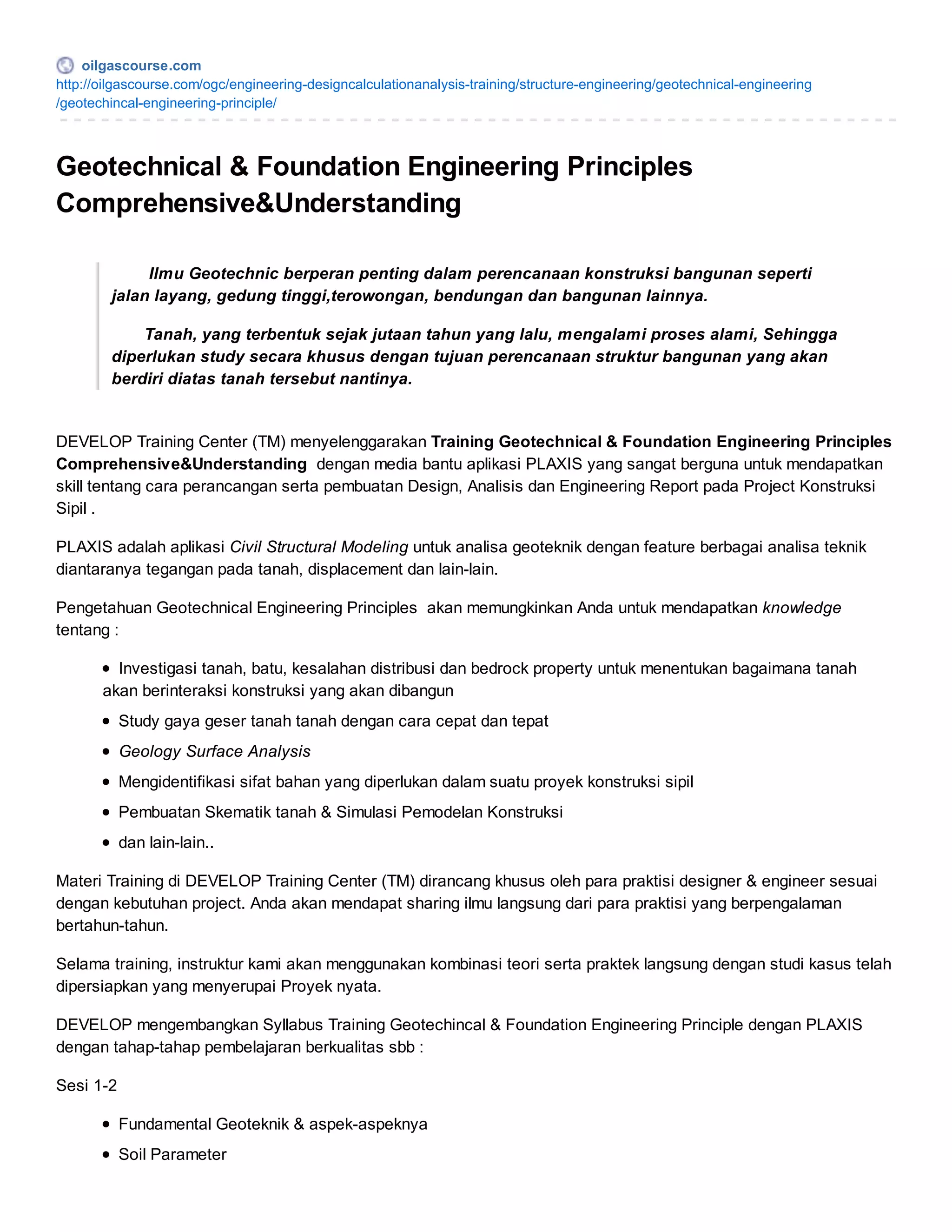 Geotechnical foundation engineering principles comprehensive&understanding develop | PDF