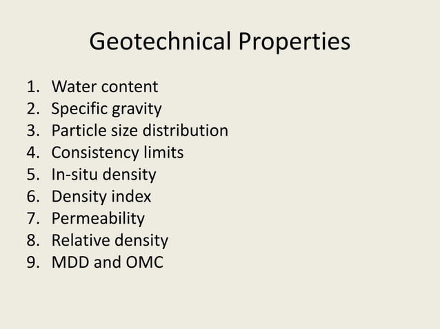 Geotechnical Engineering- Testing Aspects | PPTX | Geology | Science