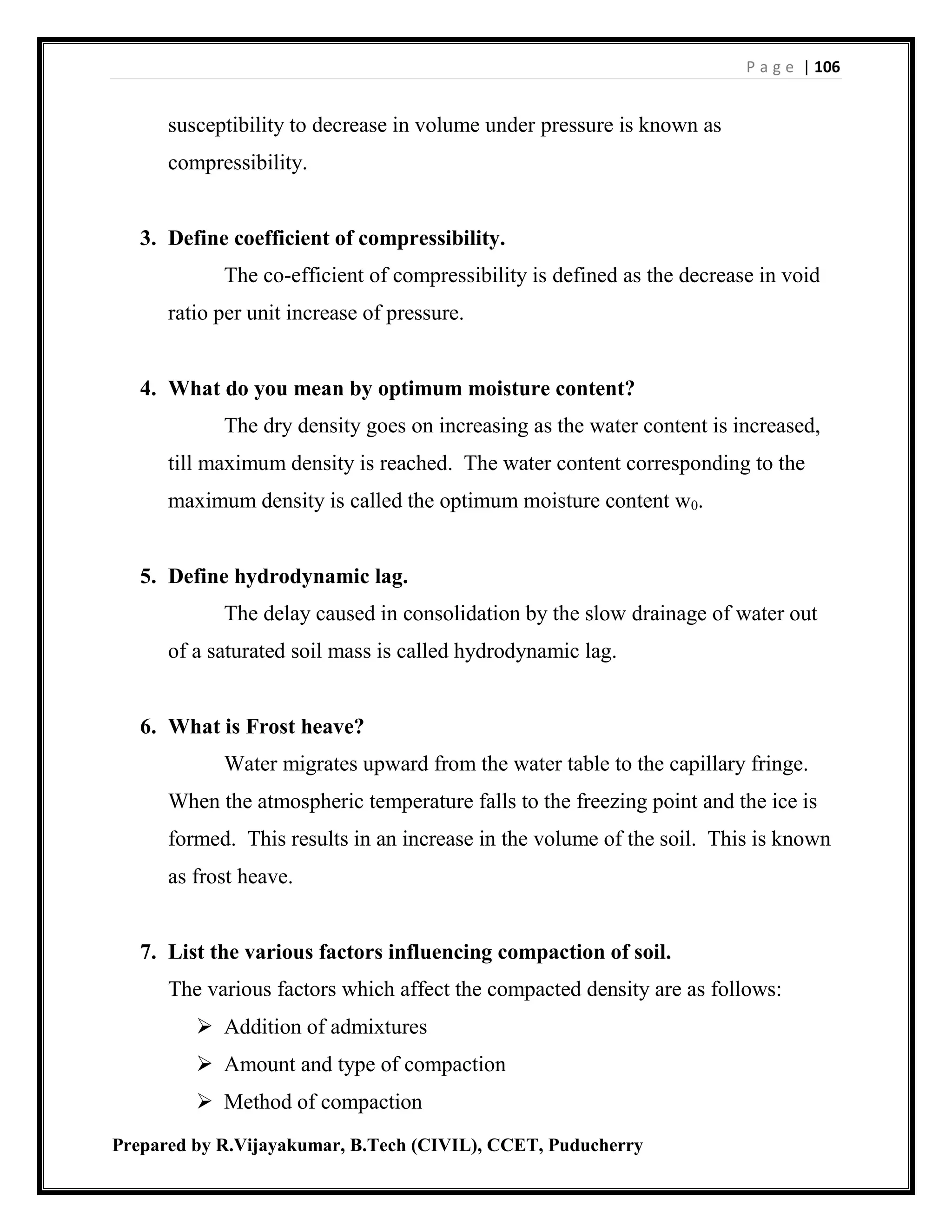 Geotechnical engineering 1 | PDF
