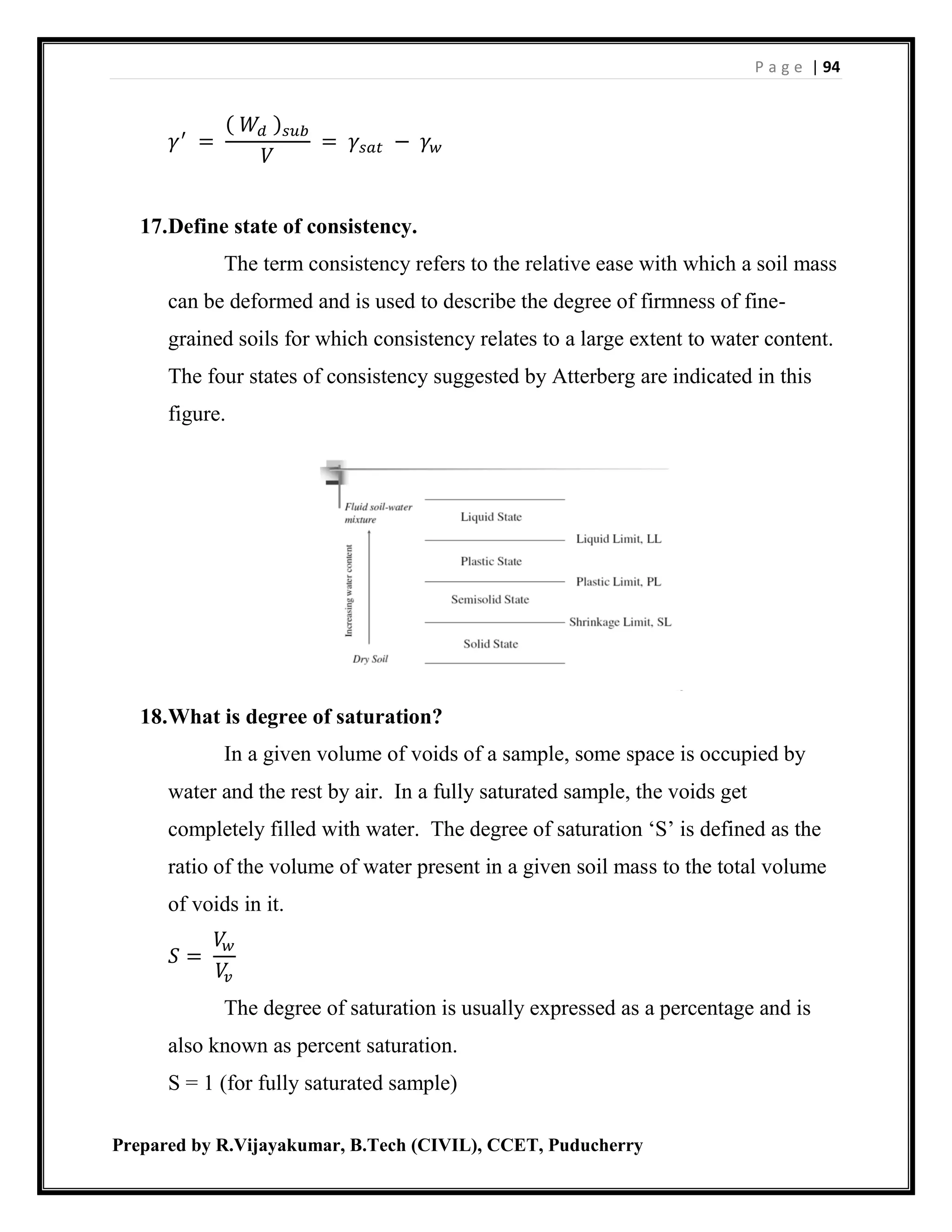 Geotechnical engineering 1 | PDF