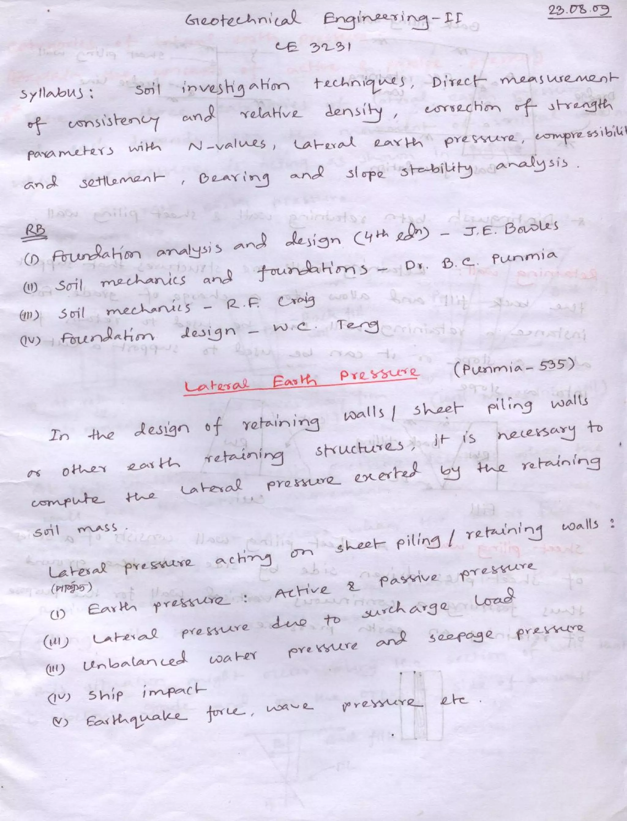 Geotechnical engineering ii | PDF