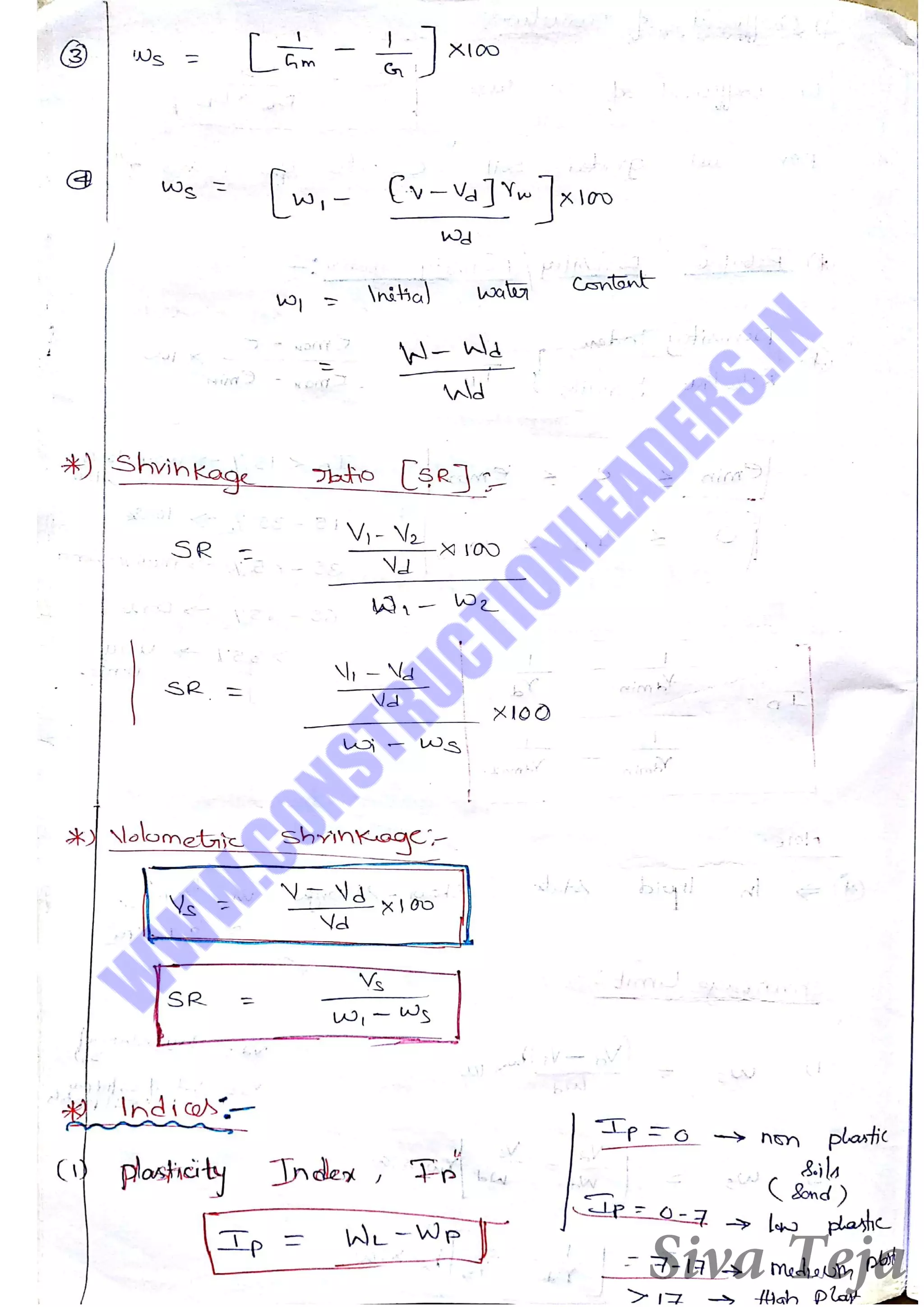 Geotechnical engineering gate short notes | PDF | Geology | Science