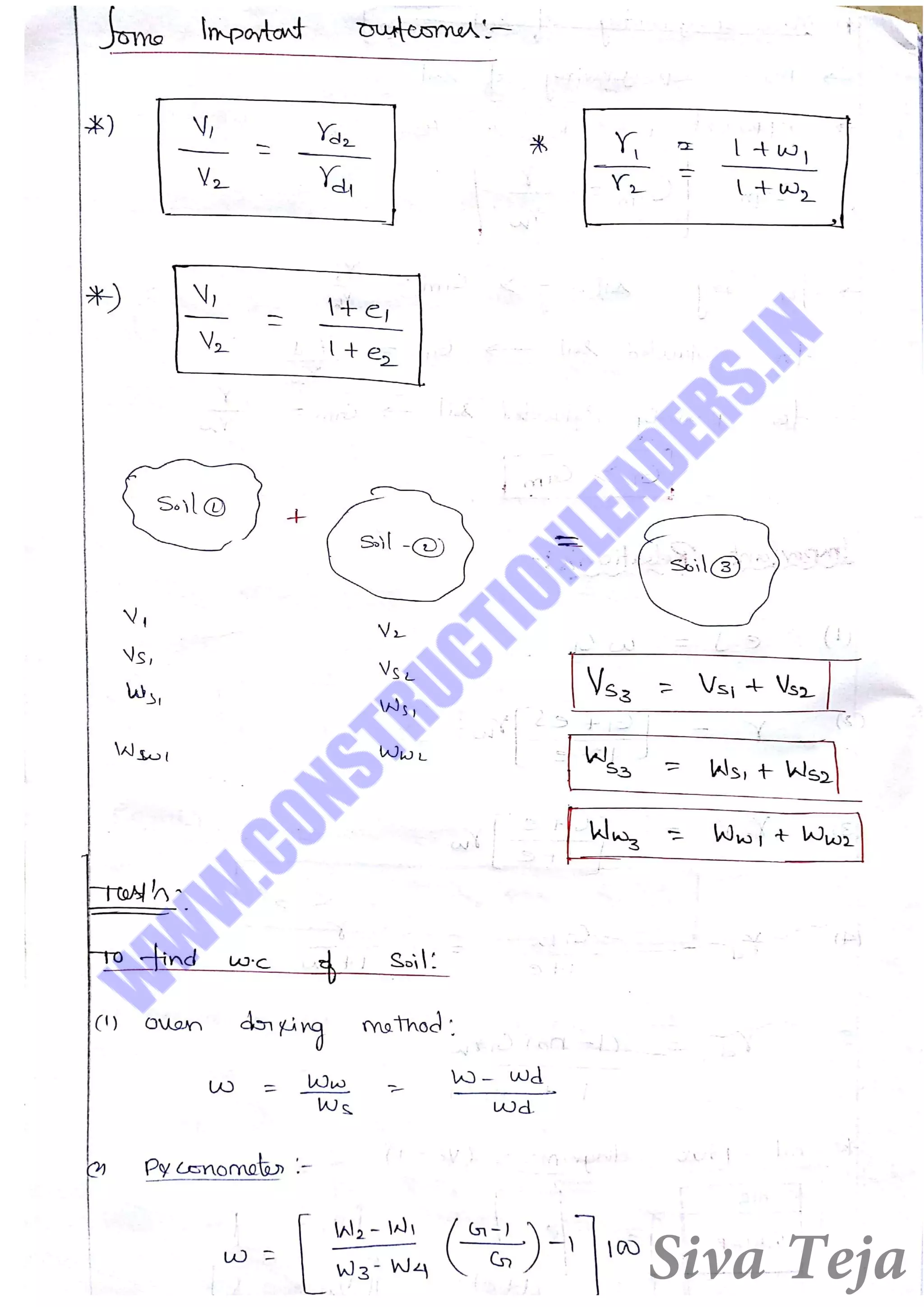 Geotechnical engineering gate short notes | PDF | Geology | Science