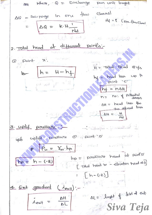 Geotechnical engineering gate short notes | PDF | Geology | Science