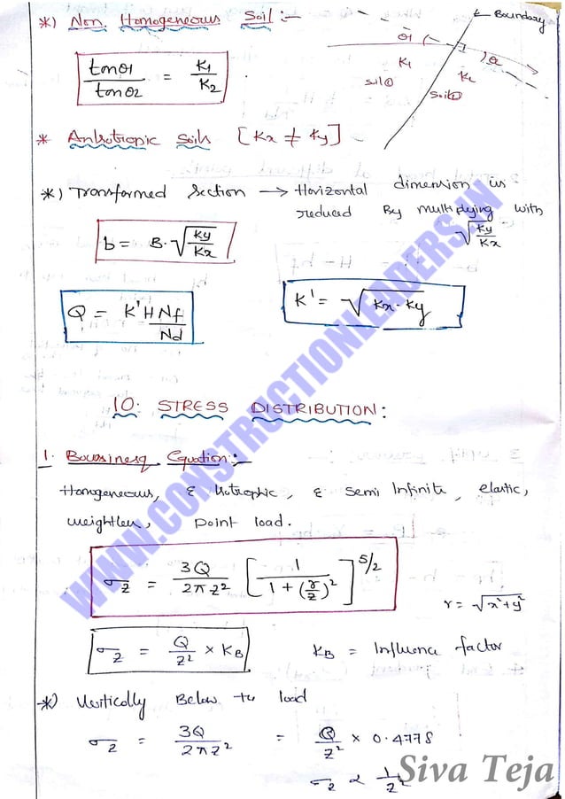 Geotechnical engineering gate short notes | PDF | Geology | Science