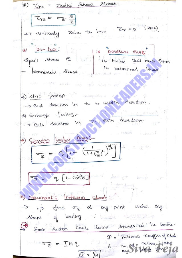 Geotechnical engineering gate short notes | PDF | Geology | Science