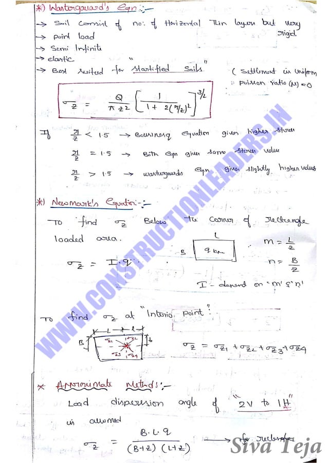 Geotechnical engineering gate short notes | PDF | Geology | Science