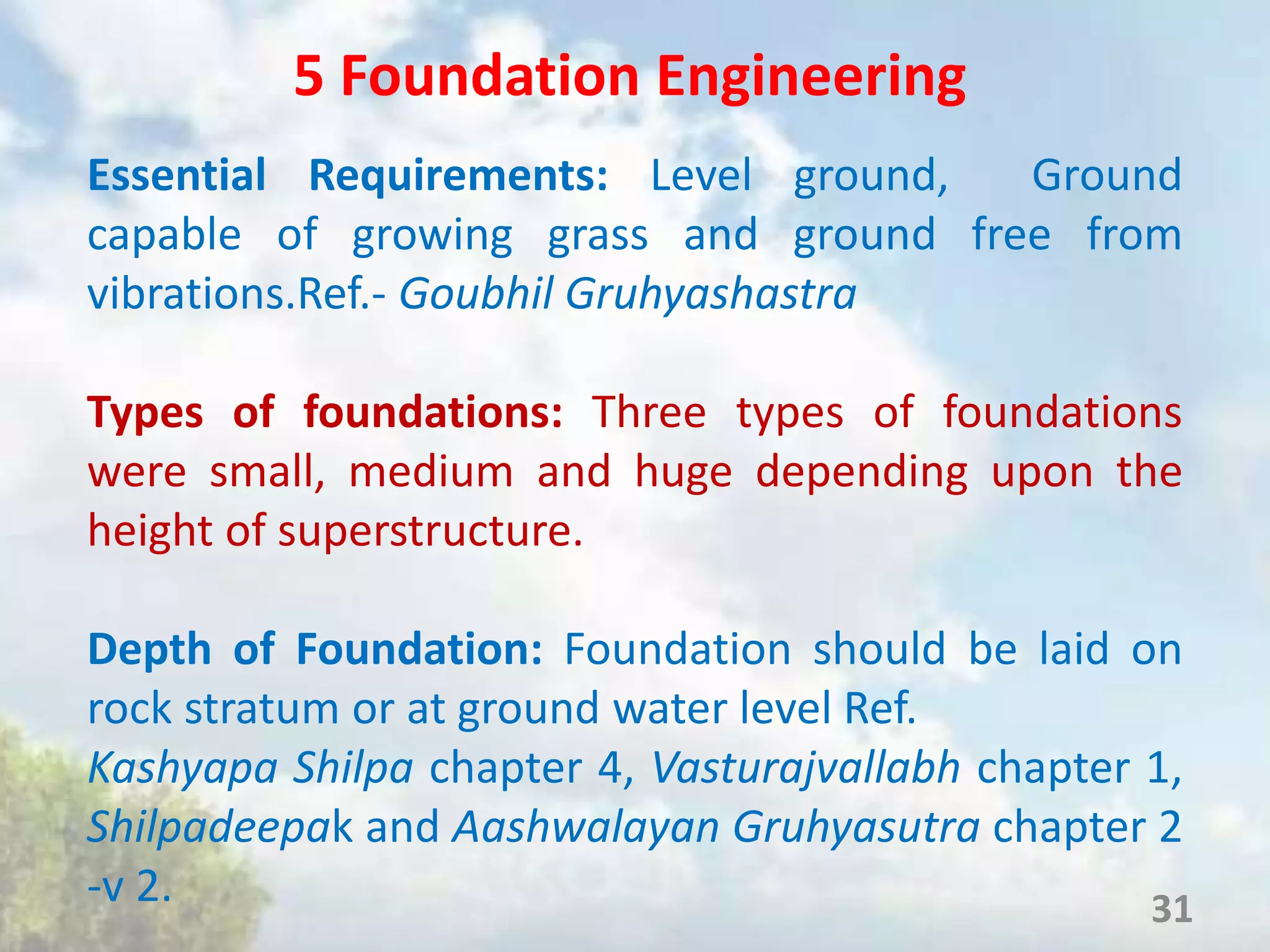 Geotechnical engineering in ancient india | PPTX