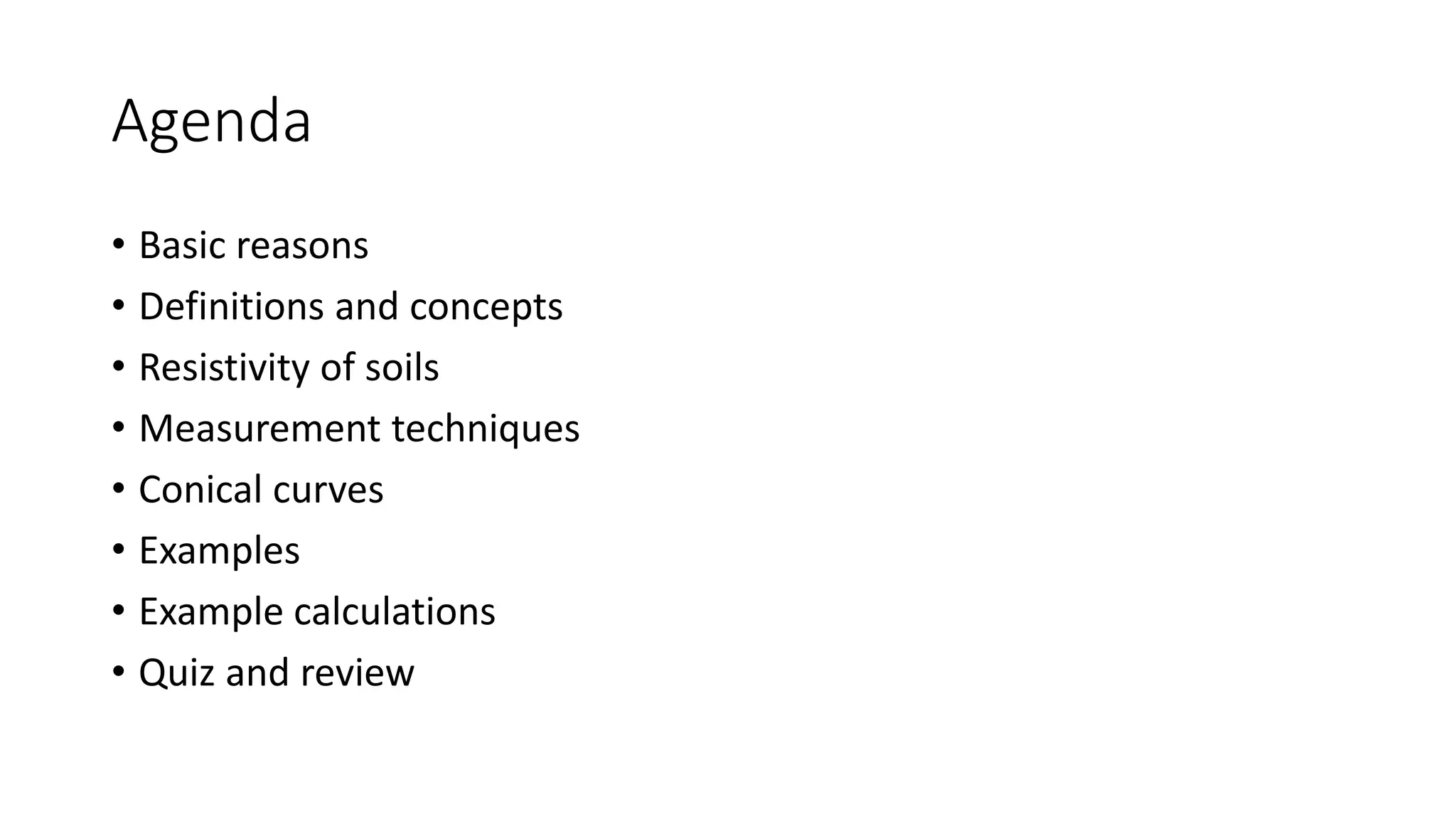 Geotechnical information and its application to ground resistance ...