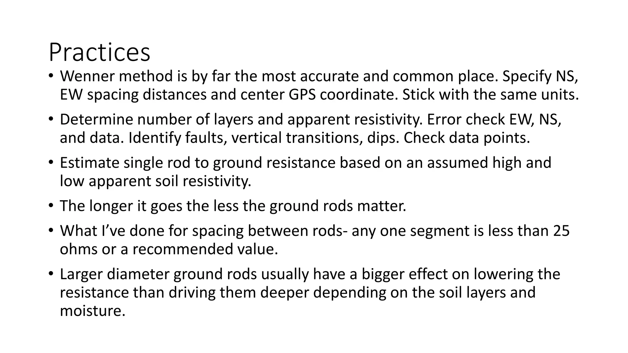 Geotechnical information and its application to ground resistance ...