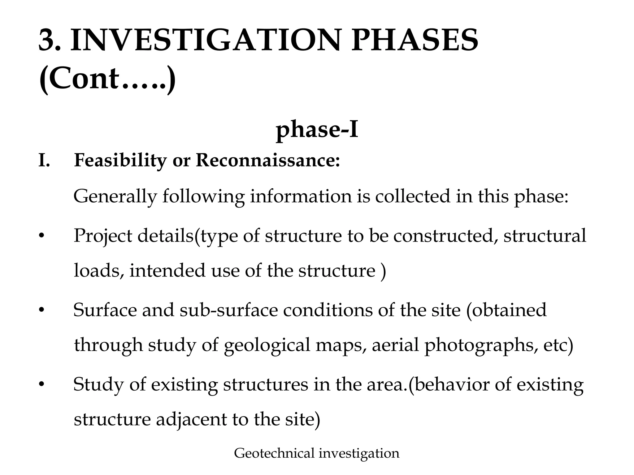 Geotechnical investigation | PPTX