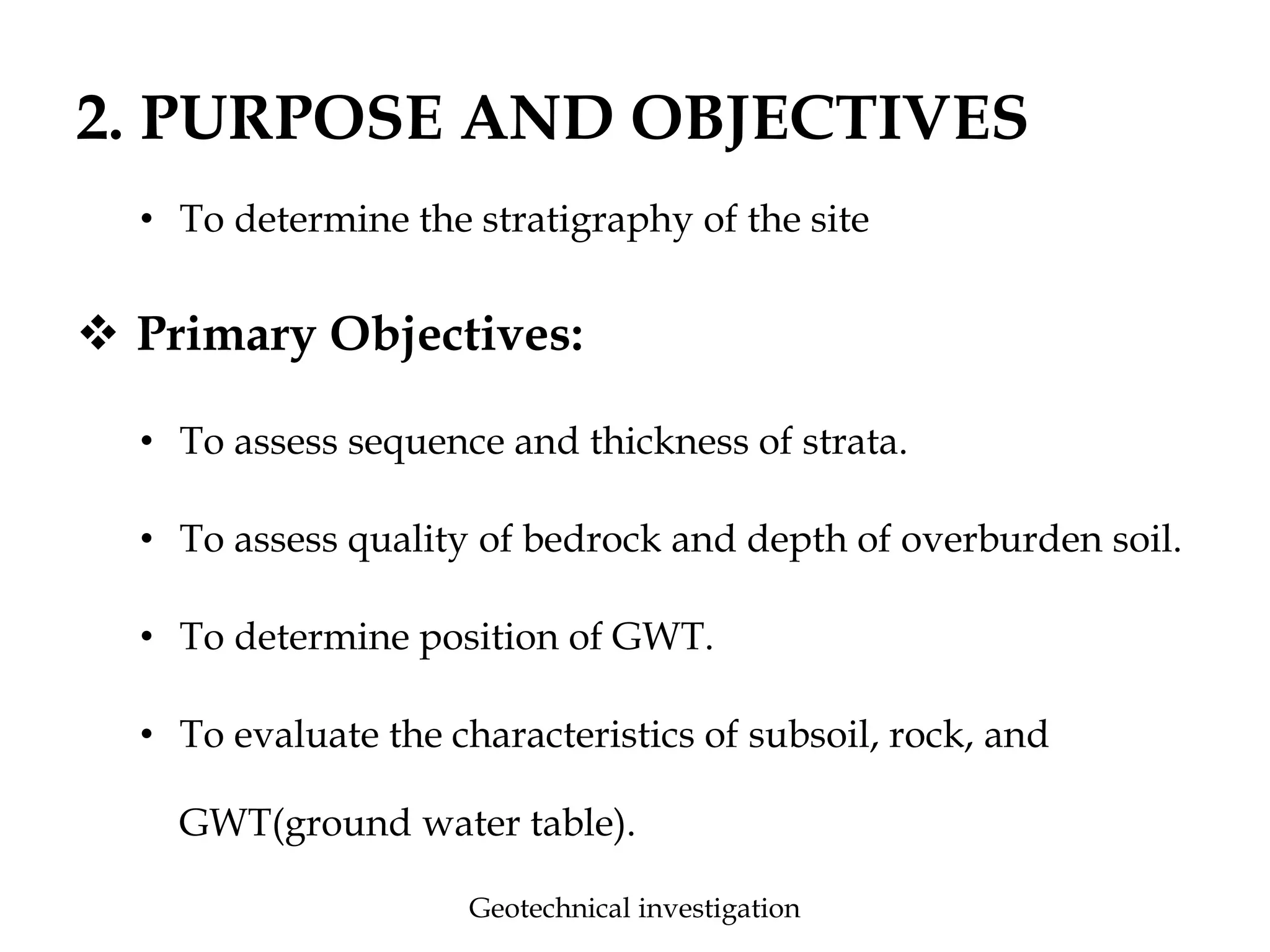 Geotechnical investigation | PPTX