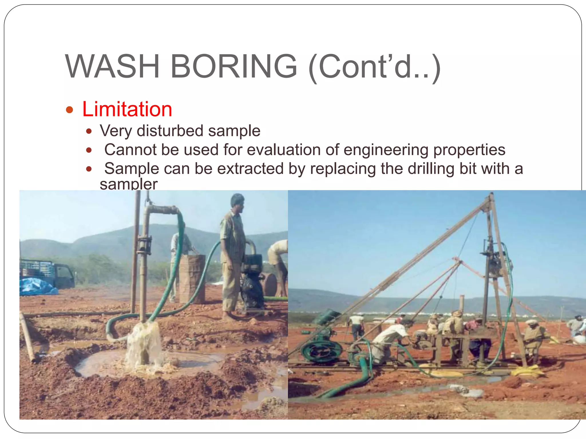 Geotechnical investigation for road work | PPTX
