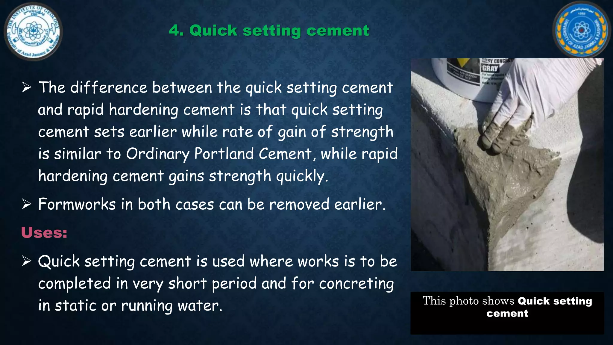 cement, bricks and their types. | PPTX