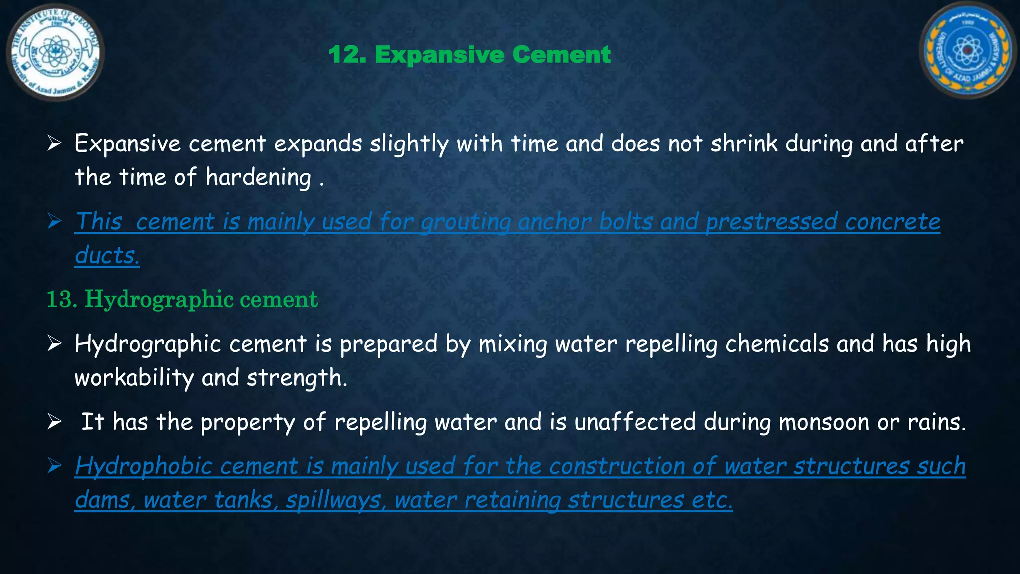 cement, bricks and their types. | PPTX
