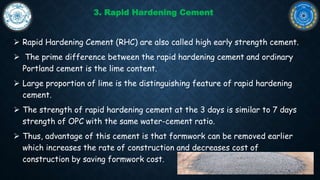 cement, bricks and their types. | PPTX